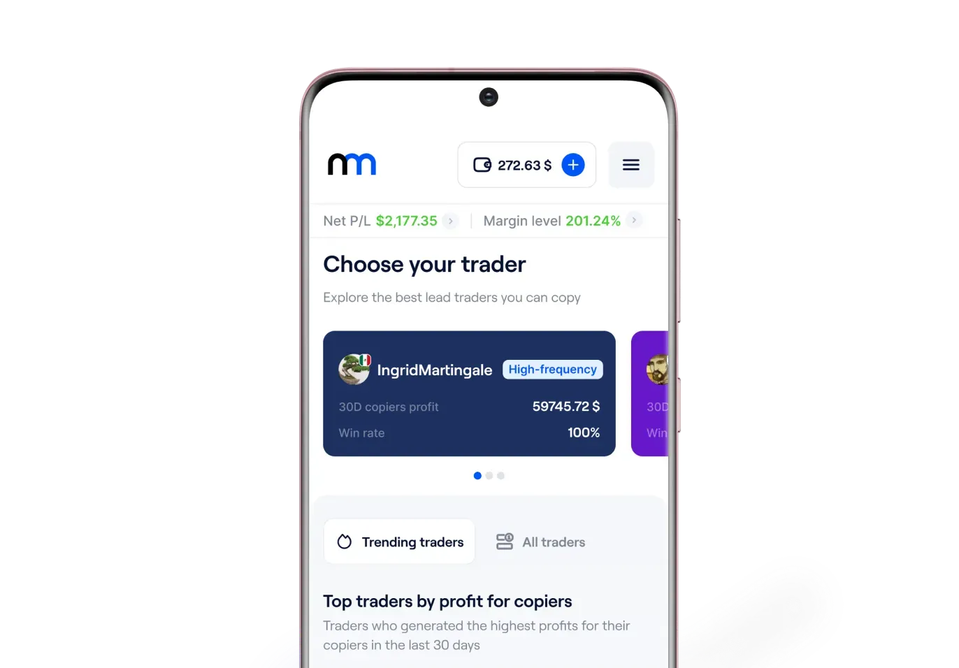 nomo Android app: Trade, copy and invest with AI tools from your phone ...